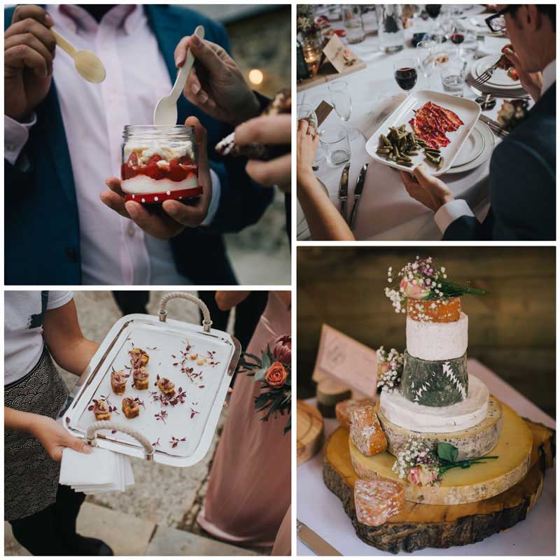Finding the perfect caterer - Wedding Venues Cornwall, Devon, Bude