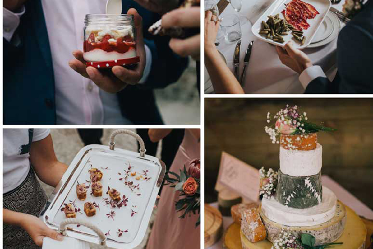 Finding the perfect caterer - Wedding Venues Cornwall, Devon, Bude